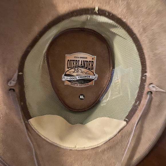 Overlander | Accessories | Nwt Overlander Australia Leather Mesh Hat ...